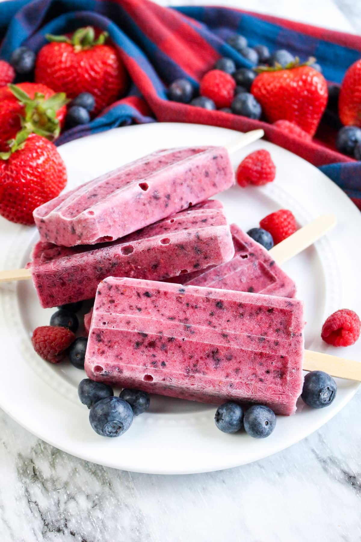 Fresh Fruit Bar Popsicles